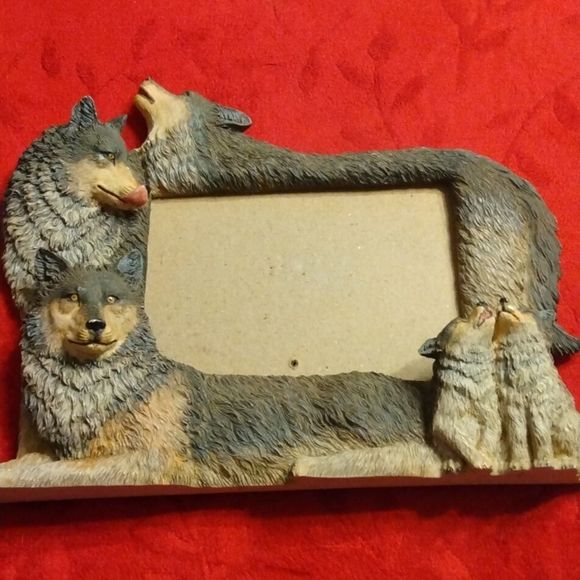 Accents | Vintage Detailedhand Painted Sculptural Resin Photo Frame ...